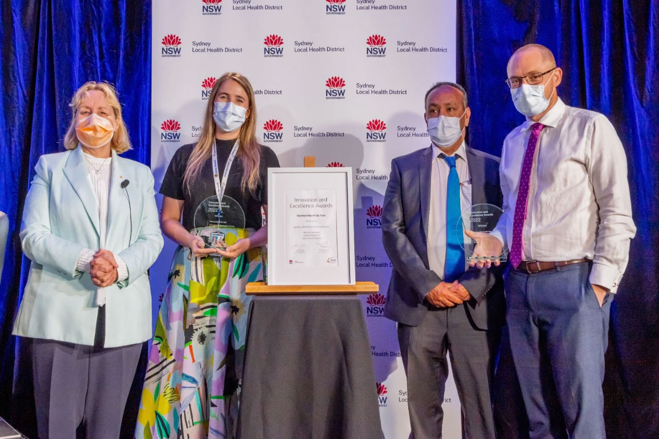 Sydney Biomedical Accelerator wins partnership of the year - Sydney ...