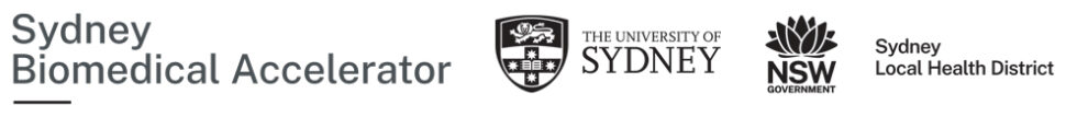 Sydney Biomedical Accelerator - Sydney Biomedical Accelerator